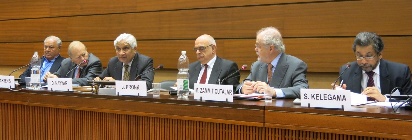 The South Centre | Special Tribute Seminar in Honour of Dr. Gamani ...