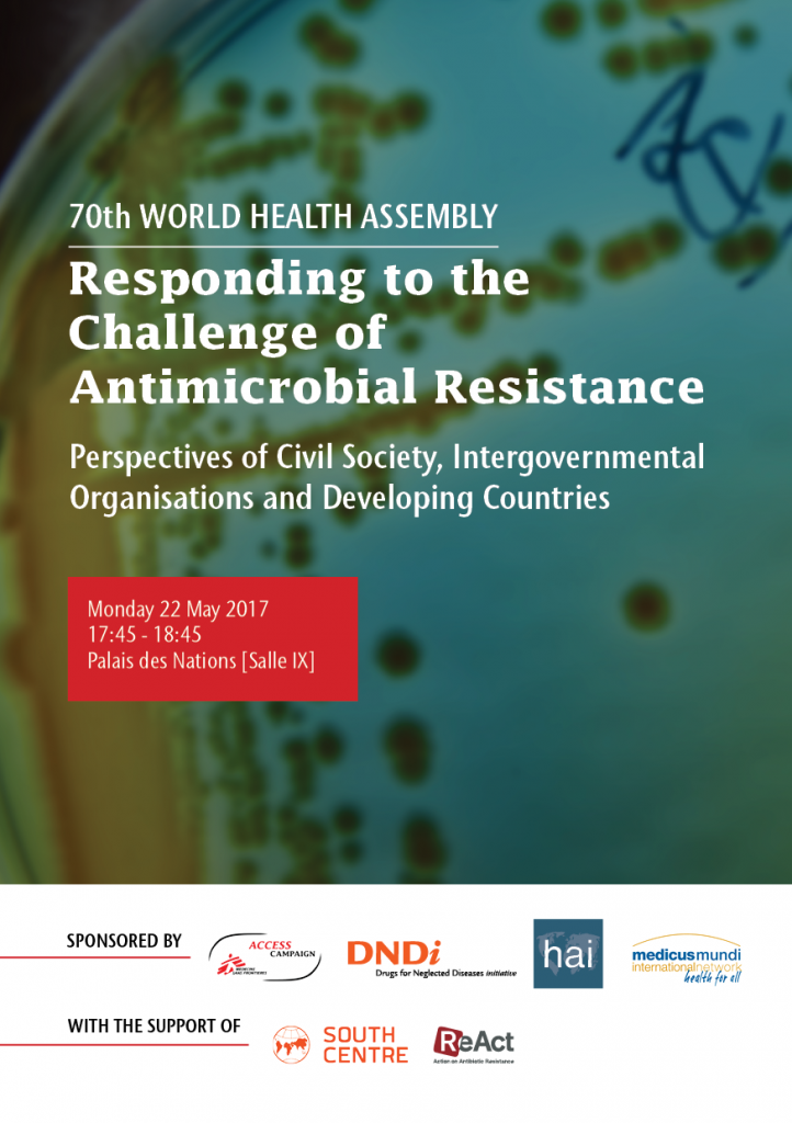 The South Centre | SC Side Event to the 70th WHA, 22 May 2017