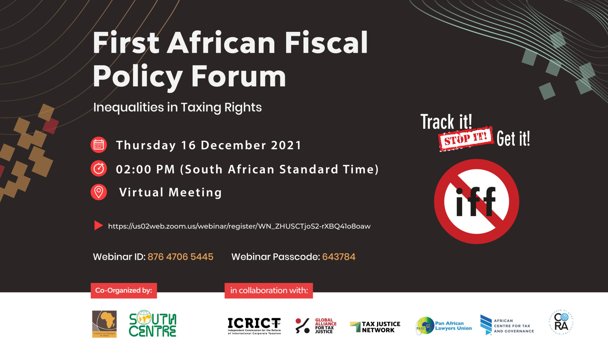 The South Centre | First African Fiscal Policy Forum, 16 December 2021